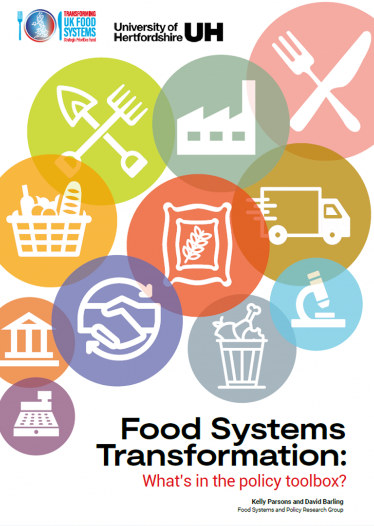Activities and Outputs – Food Systems SPF – Global Food Security